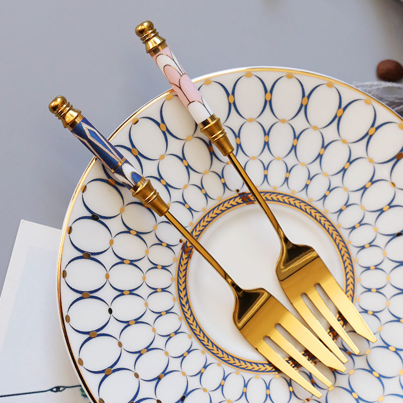 Buy Gatsby Elegant Modern Dessert Forks - Set of 4 – Staunton and Henry