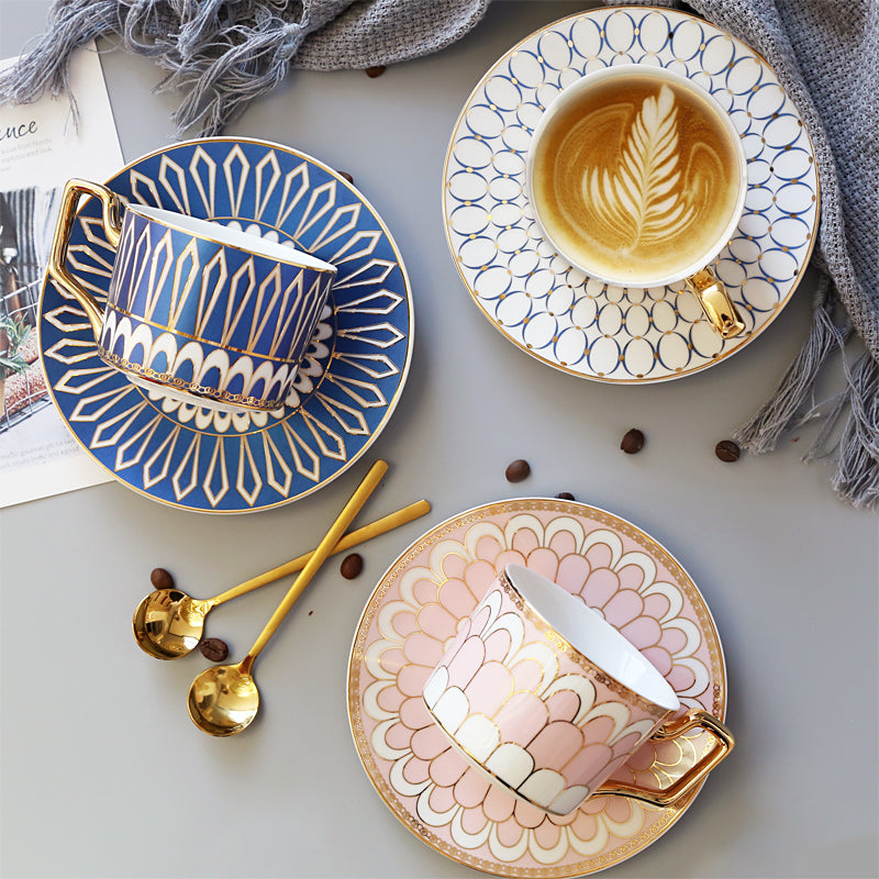 Buy Gatsby Elegant Modern Tea Cup and Saucer – Staunton and Henry