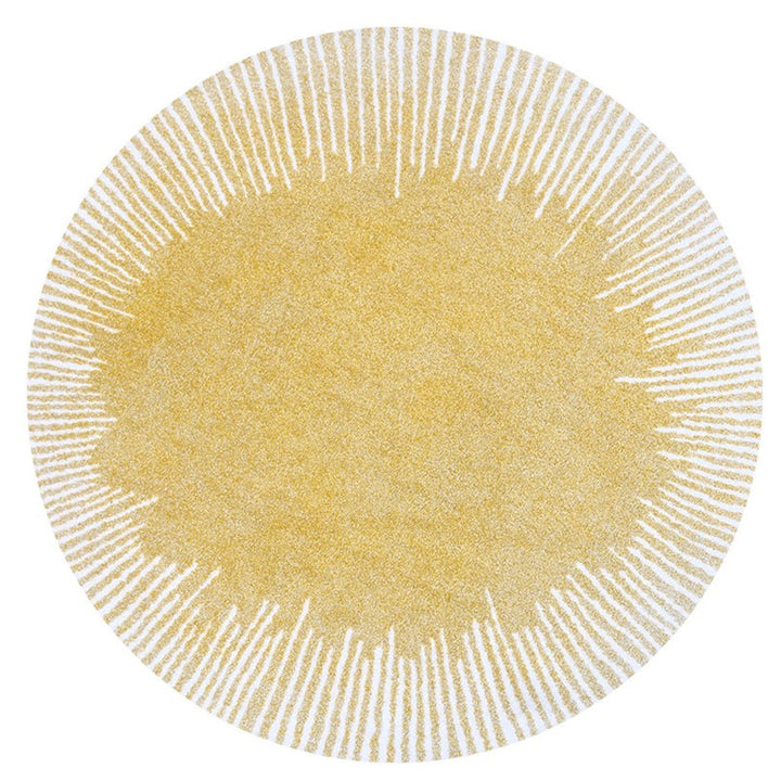 Buy Arbus Modern Yellow Round Rug at 30% Off Retail – Staunton and Henry