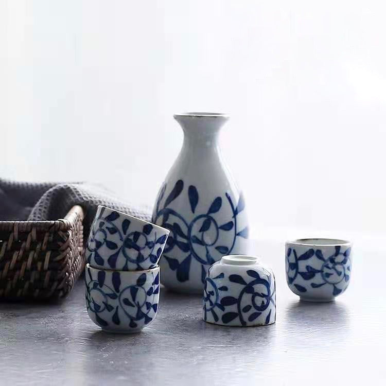 Buy Akari Blue and White Japanese Sake Set at 30% Off – Staunton and Henry