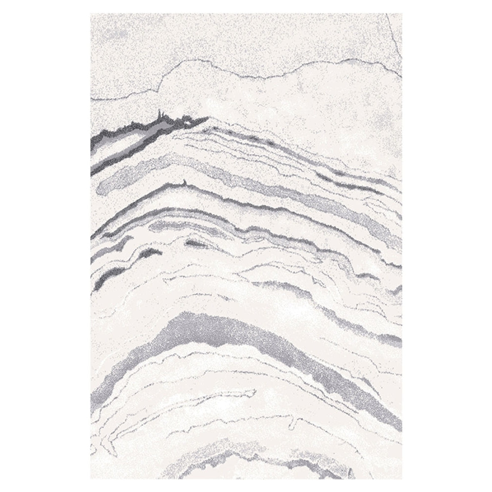 White Marble Pattern Rug – Staunton and Henry