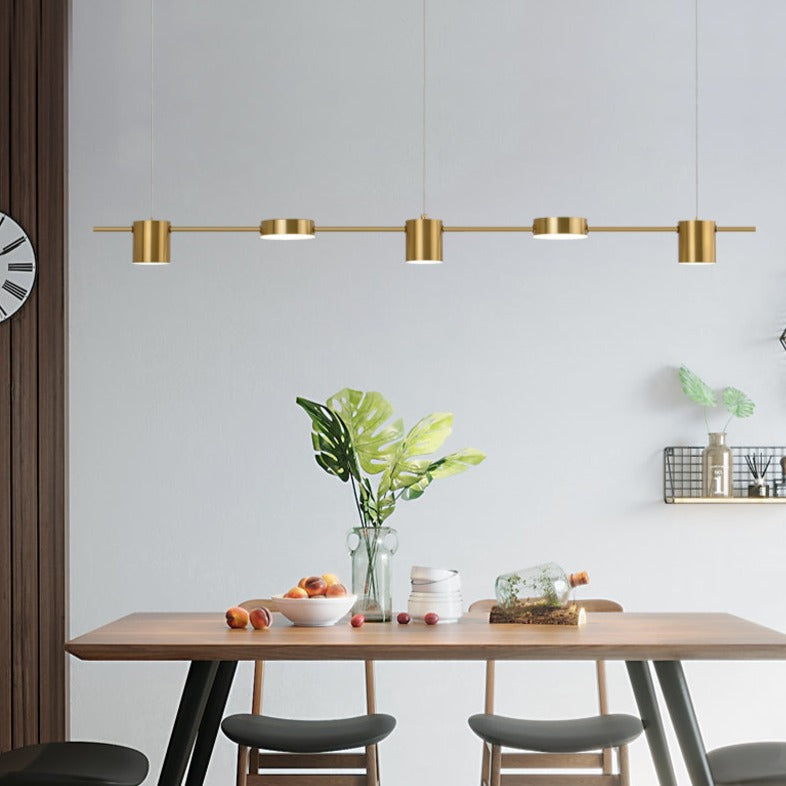 Buy Modern Linear Gold Hanging Track Lights at 20% Off Retail ...