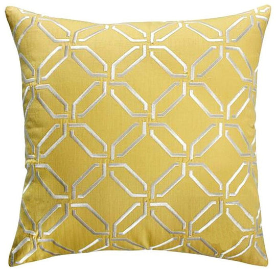 Buy Yellow Embossed Pattern Throw Cushions at 20% off – Staunton and Henry