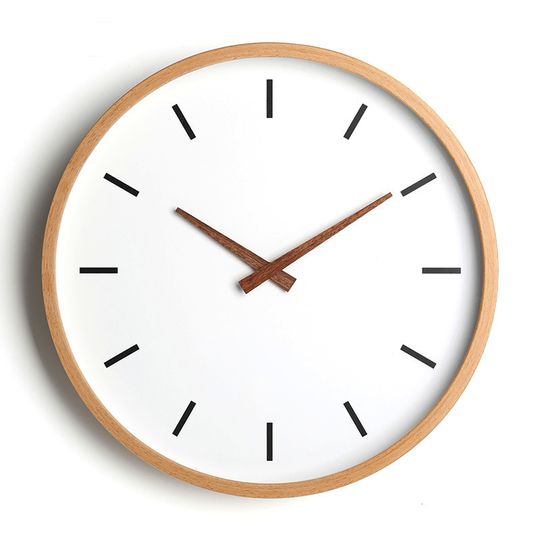 Buy Minimalist Wall Clock with Beech Wood Frames at 20% off – Staunton ...